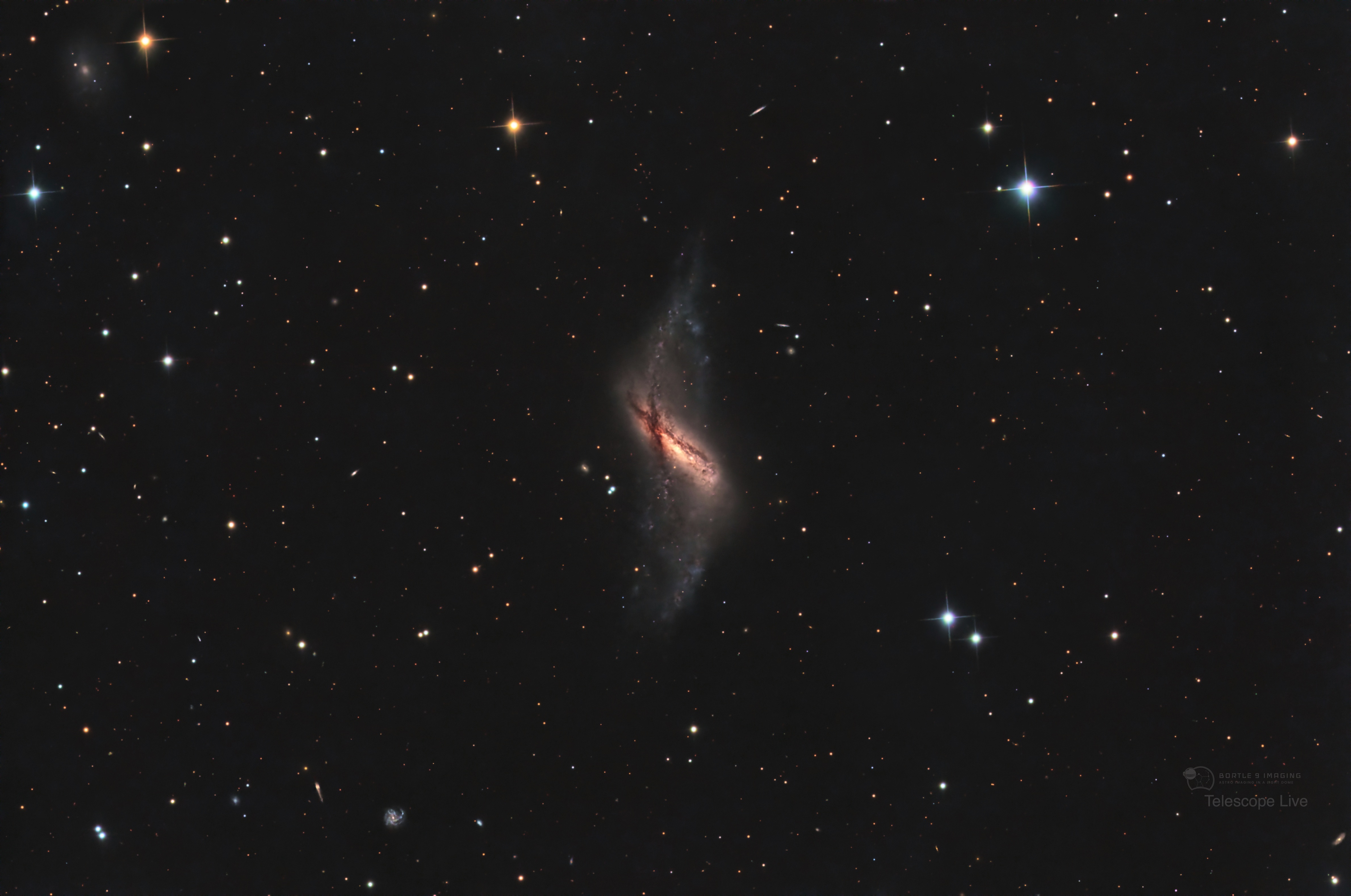 NGC 660 | Telescope Live